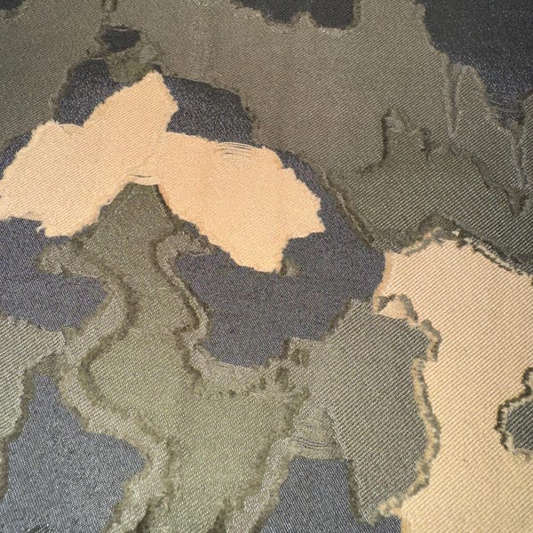 Black Scale Fabric- 3D Grey Pleated Fabric- Texture Fabric- Concave and ...