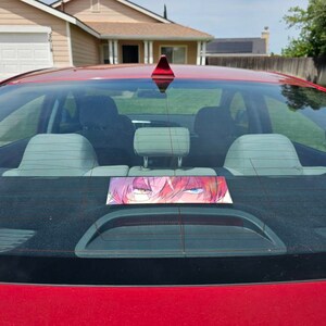 3D Lenticular Anime Sticker Decal Changing Moving Flip Motion Peeker ...