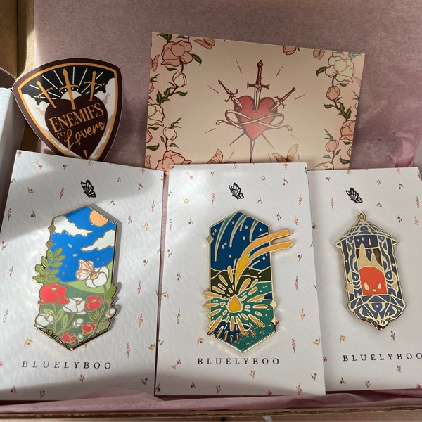 Meteor Pin - Celestial Scene Anime Gold Comet Star Flame Castle Space ...