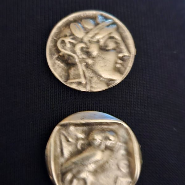 Roman Empire Imperial Emperor Ceasar Antique Bronze Coins, 35 Mm Bronze ...