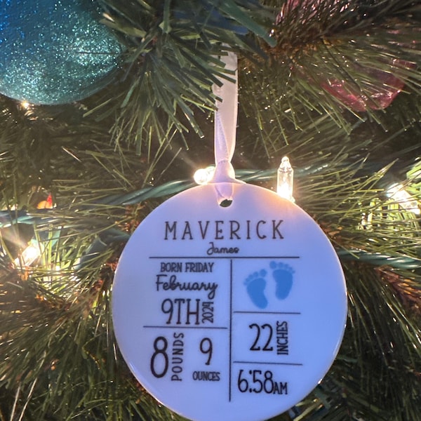 Personalized Thanksgiving Ornament Family Thanksgiving Keepsake Custom ...