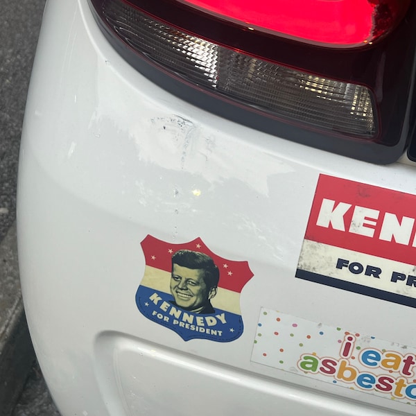 Vintage 1960's Style John F. Kennedy for President JFK Retro Travel ...