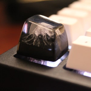 RTX3080 Graphics Card Keycap GPU 2.75U Rotating Artisan Metal Right ...