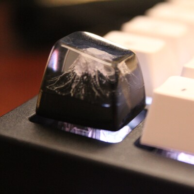 RTX3080 Graphics Card Keycap GPU 2.75U Rotating Artisan Metal Right ...