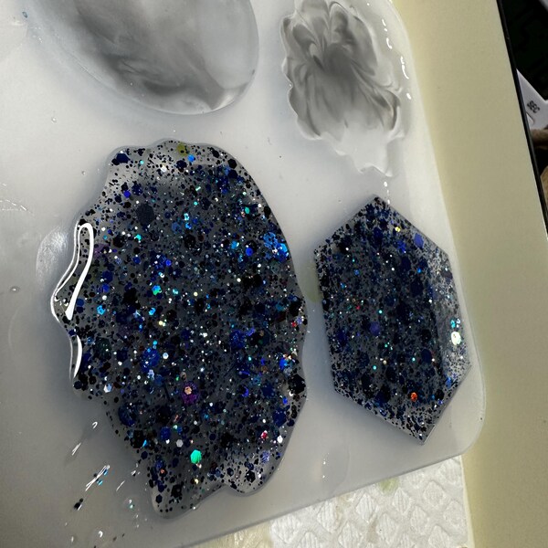 FLASHBACK - Chunky Neon Glitters | 90s Theme Glitters | Chunky Silver ...