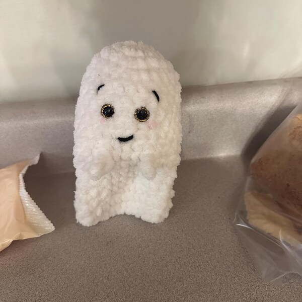 PATTERN: Low Sew Plush Ghasper the Sheet Ghost - Crochet Ghost With ...