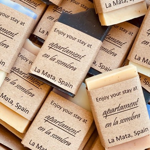 PERSONALISED SOAPS 50g, Hotel Soaps, Wedding Favours, Baby Showers ...