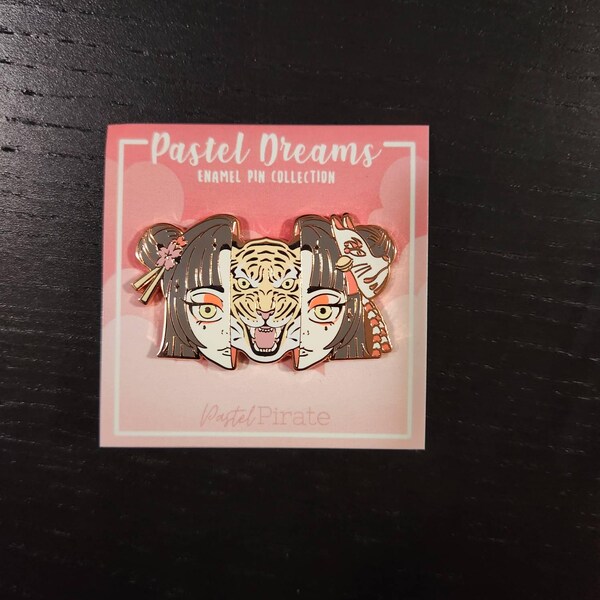 I Believe Enamel Pin, Kawaii Anime Girl Lapel Pin, Cute Trippy Hat Pin ...