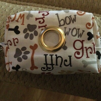 Dog Poop Bag Holder DIGITAL PDF Sewing Pattern, Dog Waste Bag Dispenser ...