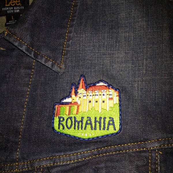 Romania Travel Patch Embroidered Iron on Sew on Badge Souvenir - Etsy