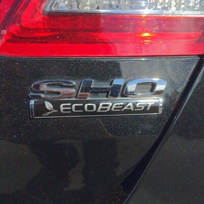 Uncoated Ford Ecobeast, Ecobeauty or Twin Turbo: 2 Emblem Ecoboost ...