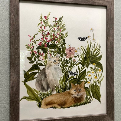 Custom Home Portrait, Pet Portrait, House Portrait, Hand Painted ...