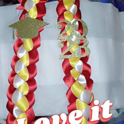 Ribbon Lei / Pick Your Colors / Graduation Leis / Custom Lei - Etsy