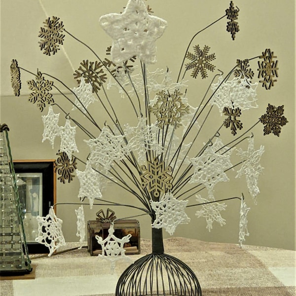 Primitive Style Metal Wire Christmas Tree Farmhouse Home Decoration - Etsy