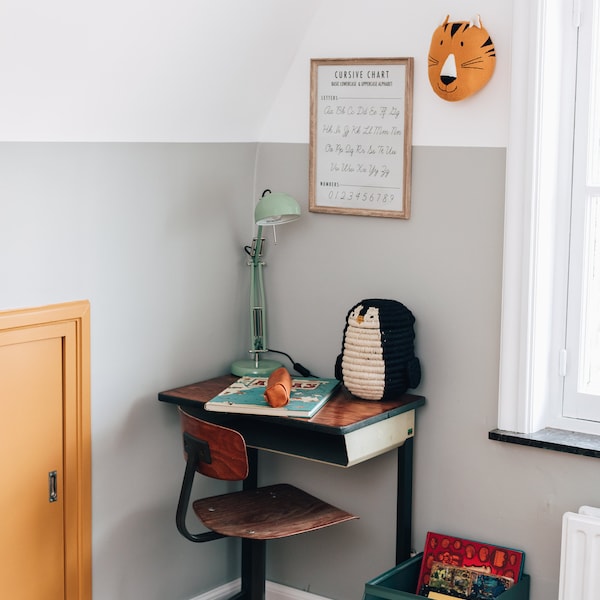 Alphabet Print and Cursive Writing Chart Set of 2 Prints | Homeschool ...