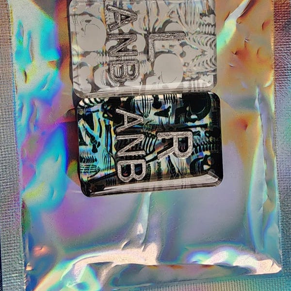 Solid Color X-ray Marker Set White Border Xray Markers Glitter X-ray ...