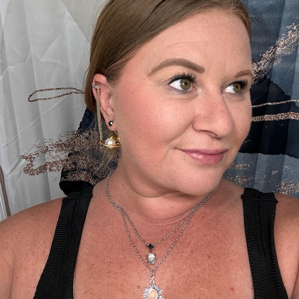 Bow Earring Jackets - Liz Fox Roseberry - Handmade Jewelry - Unique ...