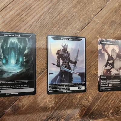 Zethi, Arcane Blademaster Full Art Custom Card - Etsy