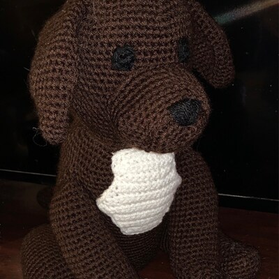 CHOCOLATE LAB PDF Crochet Pattern english Only - Etsy