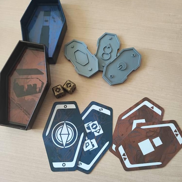 Kessel Sabacc Set With Deck, Dice, and Starter Shift Tokens | Inspired ...