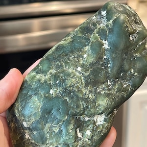 Trinity Alps Botryoidal Nephrite Jade Specimen, Large Green Bubble Jade ...