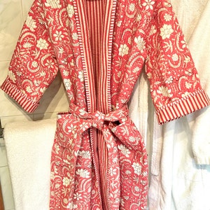 Patchwork Bath Robe 100% Cotton Indian Pure Cotton Handmade - Etsy