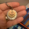 Custom Hand Stamped Sobriety Coin. Personalized NA Keychain. Narcotics ...