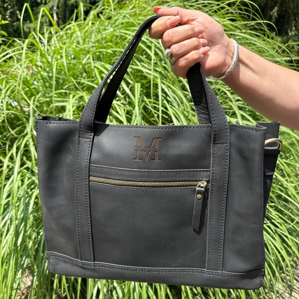 Laptop Bag With a Large Internal Compartment That Can Easily Fit a ...