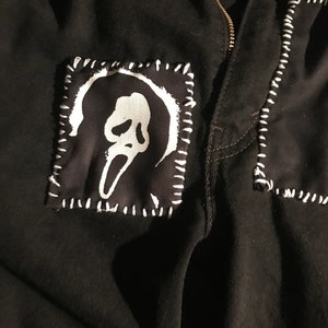 Scream Punk Patch Metal Patch - Etsy