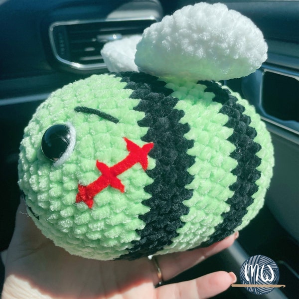 DIGITAL Amigurumi Crochet Bee Pattern - Cute Kawaii Bee - Crochet ...