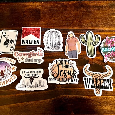Kick Dust Cowboy Sticker - Etsy