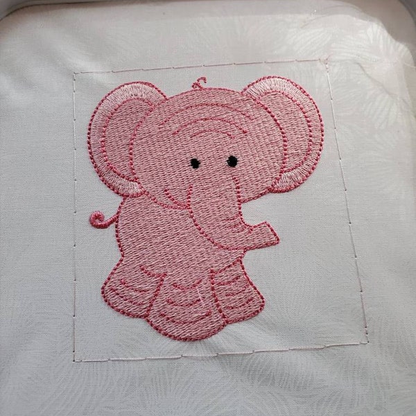 Jungle Animal Machine Embroidery Designs, Fill Stitch, Baby Animals ...