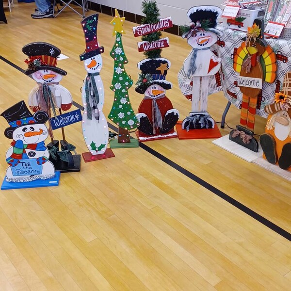 E-PATTERN Chilly Willy" Standing Snowman Wood Craft DIY Pattern - Etsy