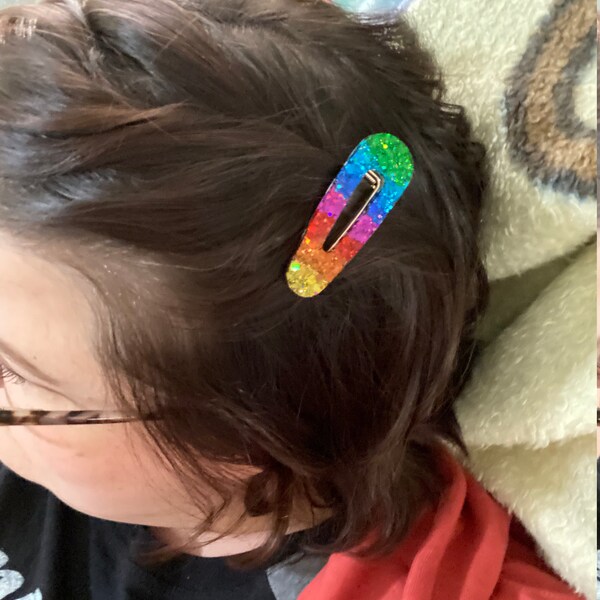 Croc Charm - Bright Rainbow Ice Cream W/ Gold Sparkle Cone - Etsy