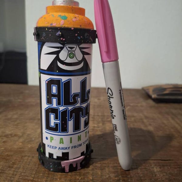 Spray Can Stash Container – Graffiti Art Collectible - Etsy