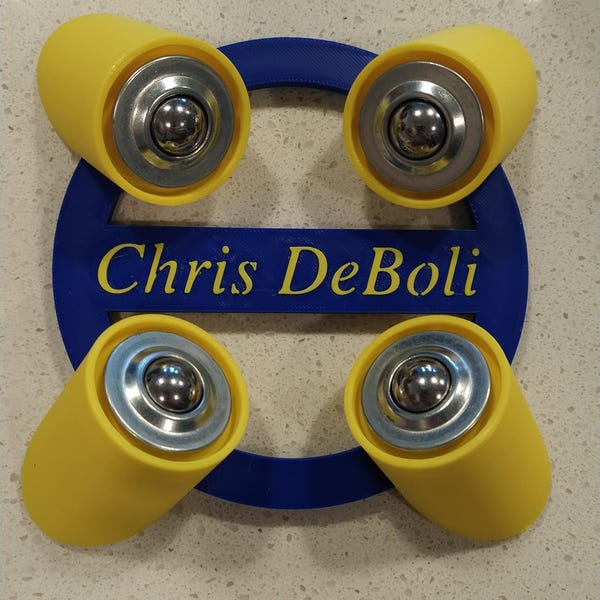 Bowling Ball Holder, Hand Shape, Light Shade, Personalized With Your ...