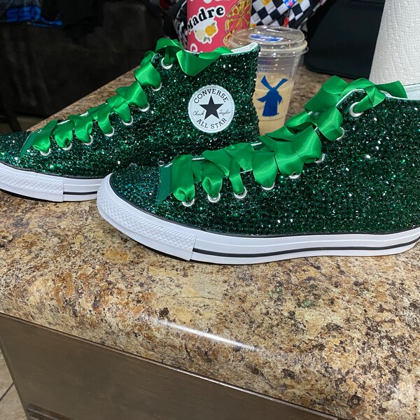 All-star High-top Girls Converse, Birthday Converse, Wedding Toddler ...