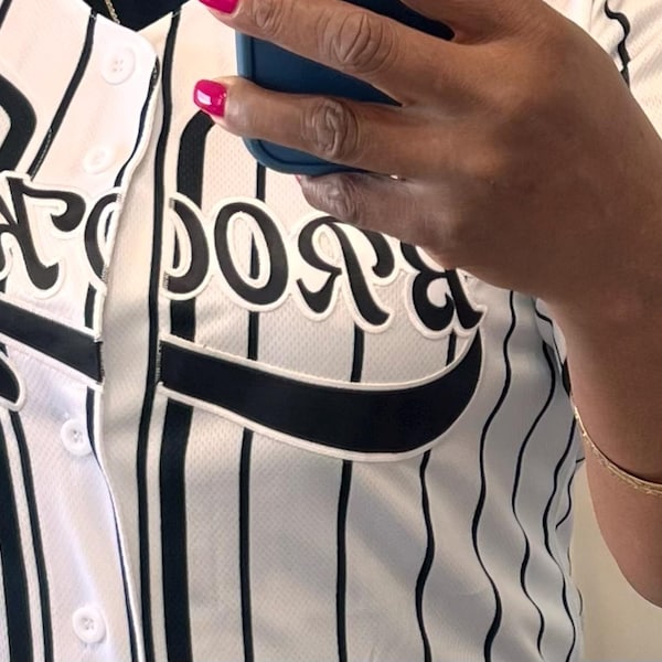 Custom Stripe Baseball Jersey Personalized Team Name and Number ...