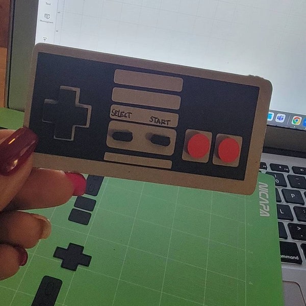 Video Game Controller SVG PNG DXF Joystick Layered Silhouette Graphic ...