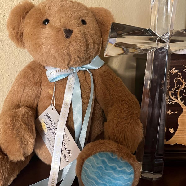 Voice Recording Gift, Voice Recording Gift Memorial, Recordable Teddy ...