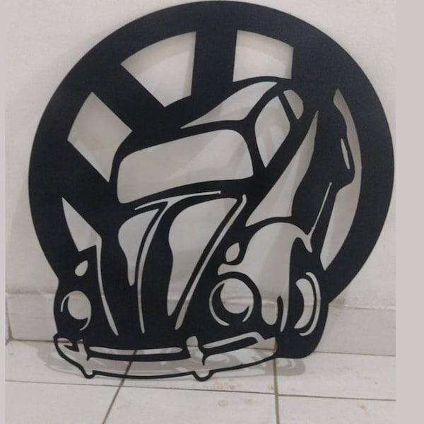 Beatle Design Laser Cut Svg Dxf Files Wall Sticker Engraving Decal ...