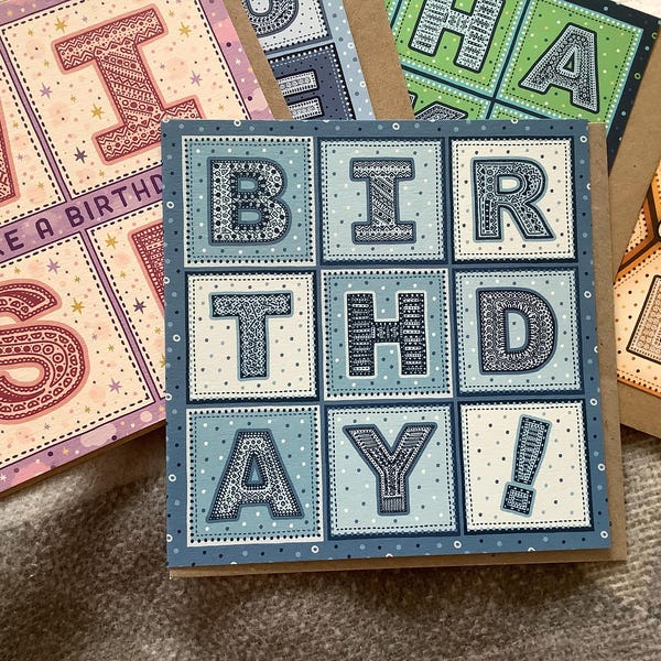 Botanical Leaves Dad Card / Father's Day Card for Nature Lover / Green ...