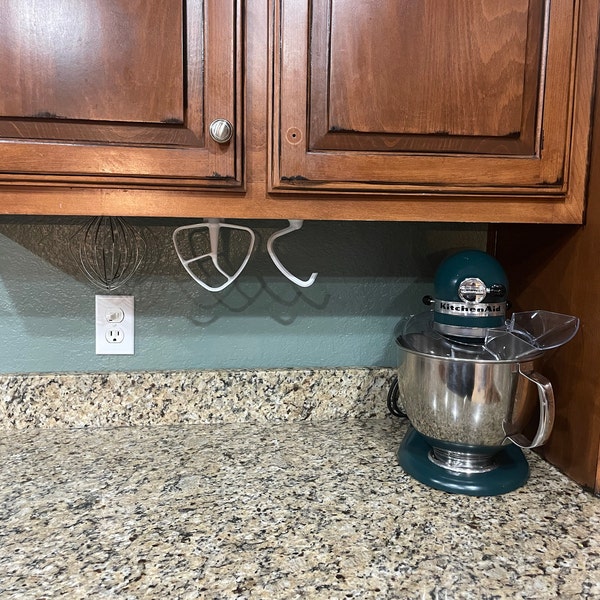 Kitchenaid Tool Holder Set of 3 / Under Cabinet / 3d Printed ...