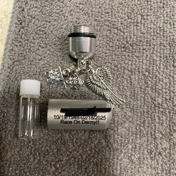 Set of TEN Natural Rosewood Cremation Urn / Scattering Tubes - Fits in ...