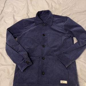 Men's Overshirt Jacket Sewing Pattern, Projector File, and Video ...