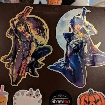 Love is Blue Bayonetta Vinyl Sticker - Etsy