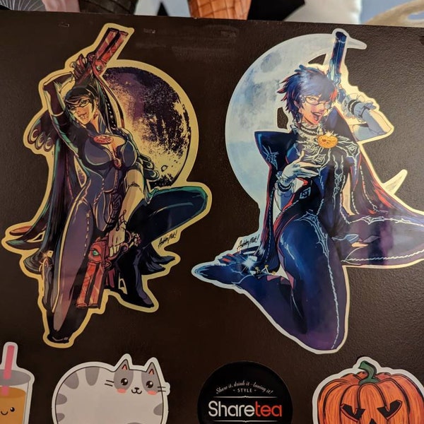 Love is Blue | Bayonetta Vinyl Sticker - Etsy