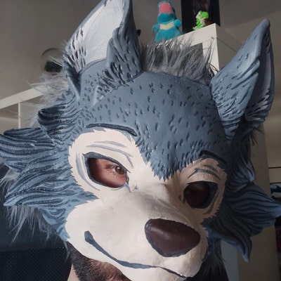 MADE TO ORDER Jade Oni Mask Japanese Demon Ogre Beast Tiger Cosplay ...