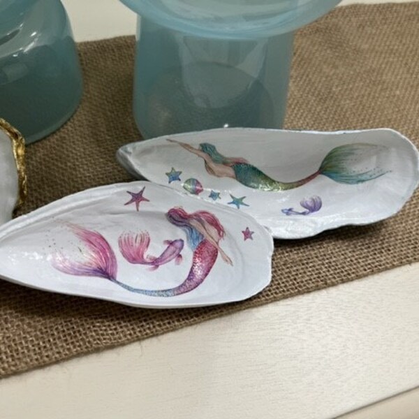 10 Single Mussel Shells 4 to 6 Inches Long, Seashell, Sea Urchin, Sea ...