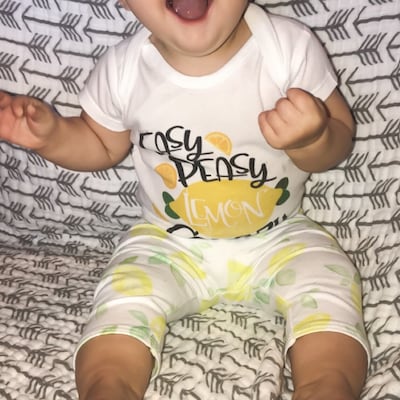 Easy Peasy Lemon Shirt Funny Lemon Kids Tee Funny Fruit Toddler Shirt ...